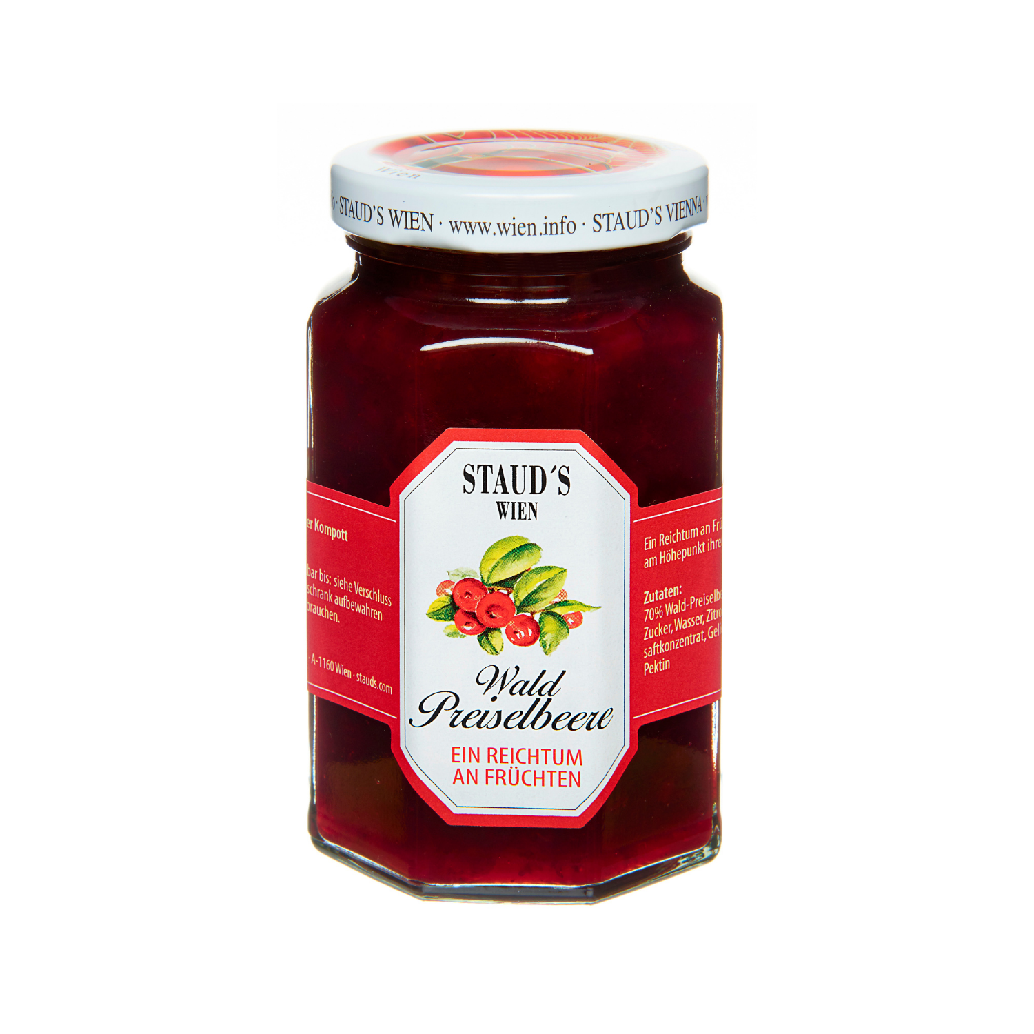 Staud's Austrian Lingonberry Jam, 250gr – KIPFERL